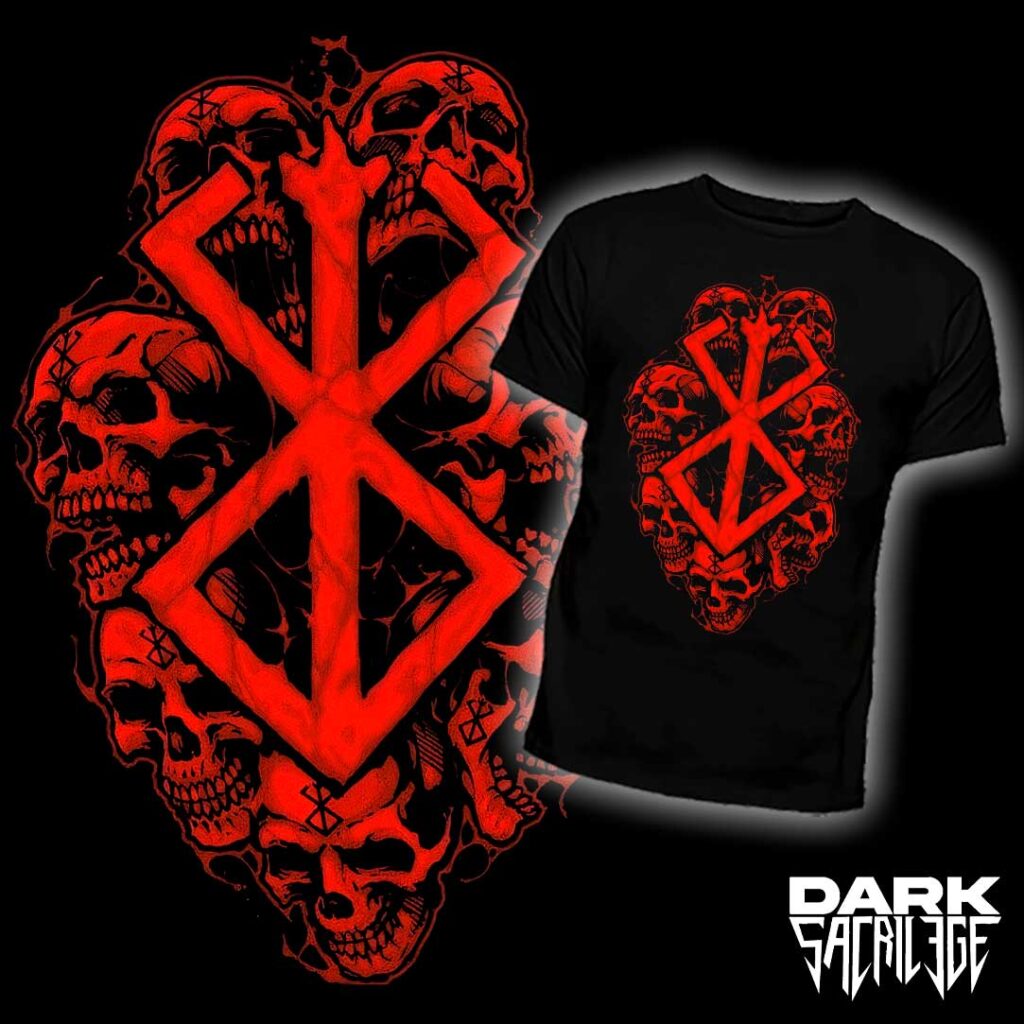 BERSERK SKULLS – T-SHIRT